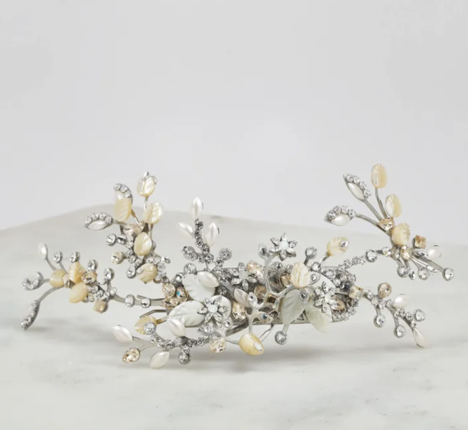 Maria Elena Accessories - Grace comb 12-49L - G | Zoya's Atelier