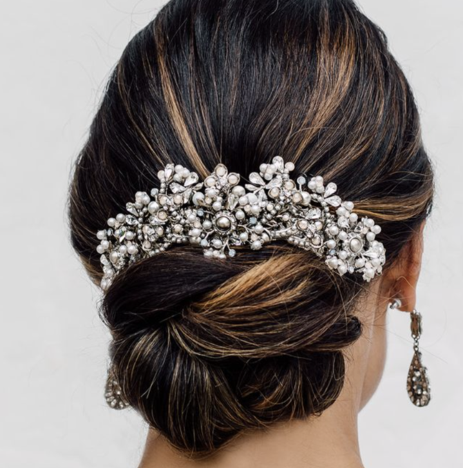 Maria Elena Accessories - MILA COMB 13-35 AG | Zoya's Atelier